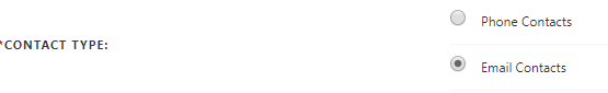 Running a Contacts Report