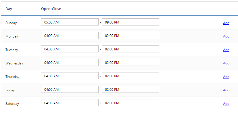 Editing a Permanent Schedule